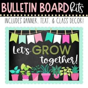 Spring Bulletin Board Kits - The Pretty Little Classroom