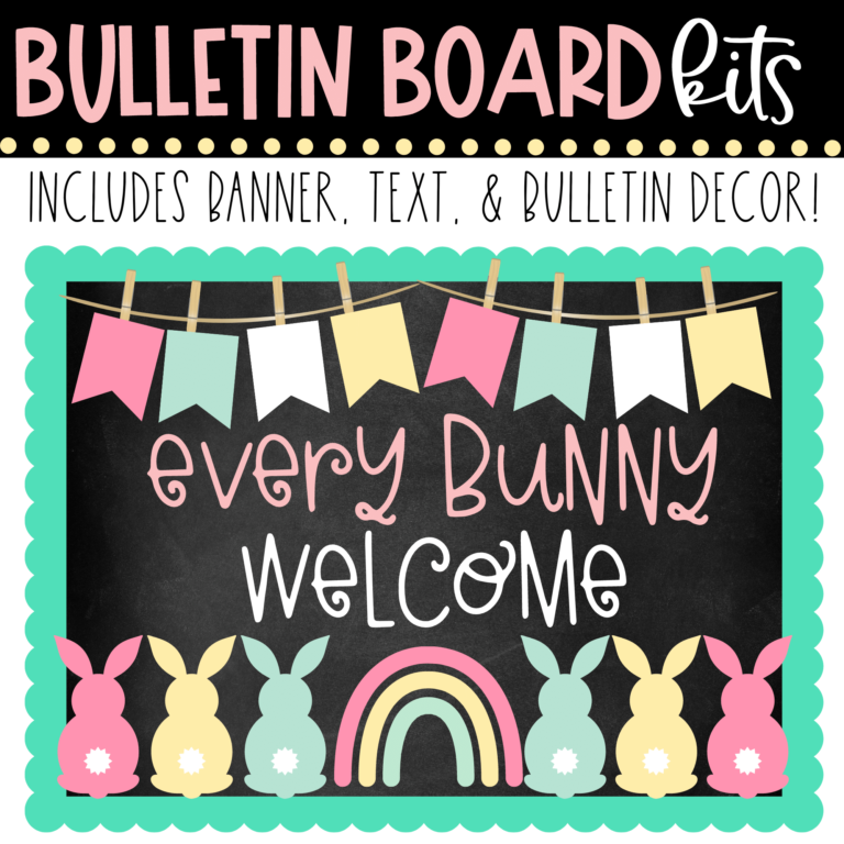 Spring Bulletin Board Kits - The Pretty Little Classroom