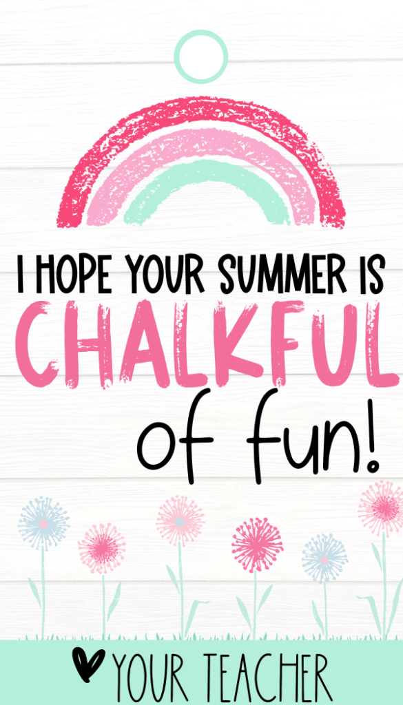 Cute End of Year Student Gift Tags - The Pretty Little Classroom