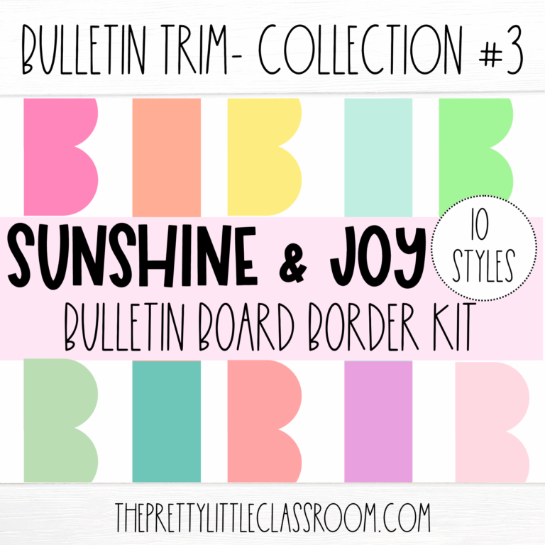 End of Year Classroom Décor Ideas - The Pretty Little Classroom