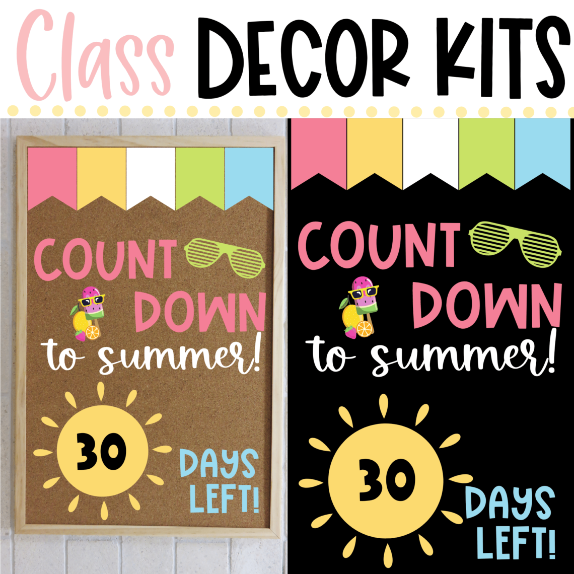 End of Year Classroom Décor Ideas - The Pretty Little Classroom