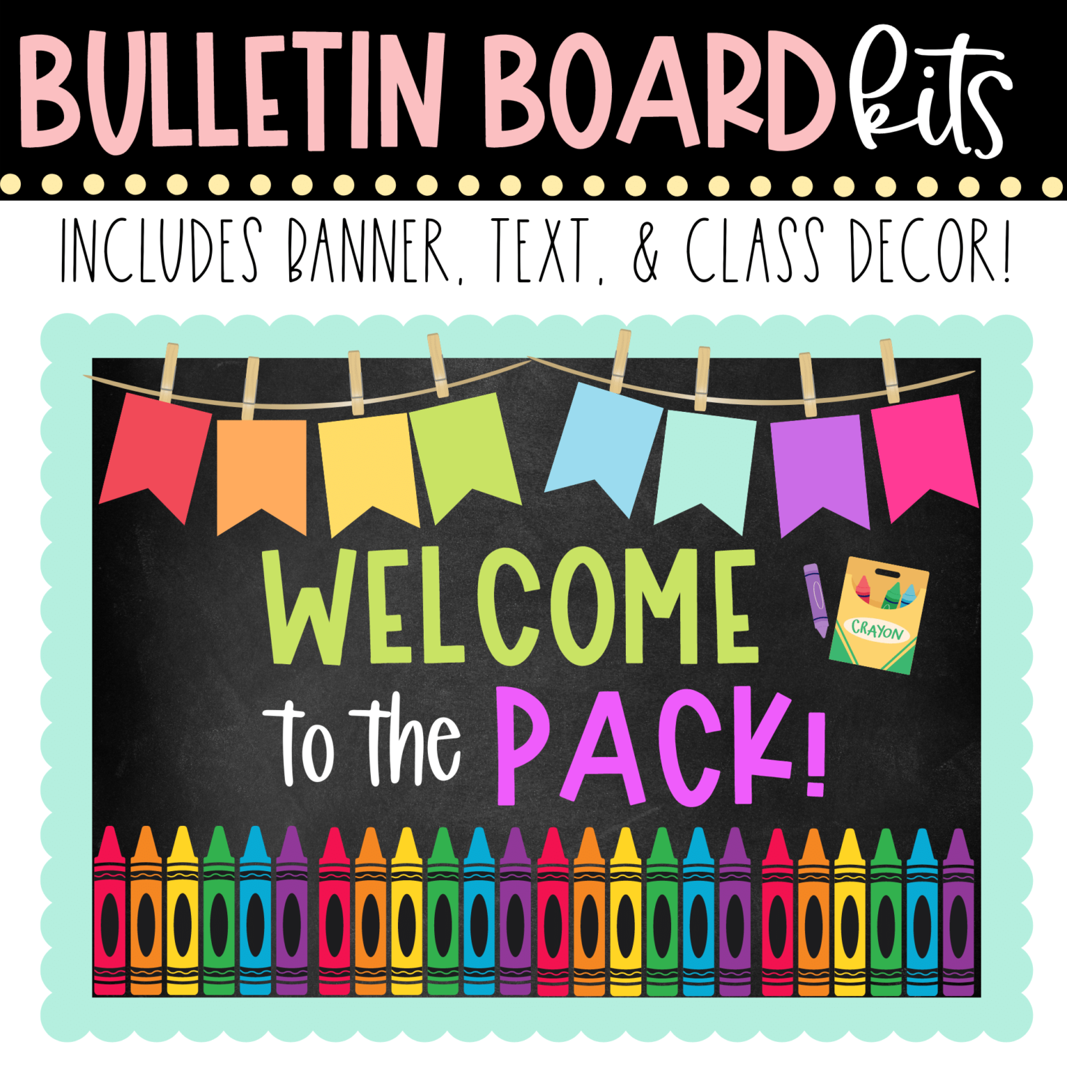 15+ Cute Back to School Bulletin Board Ideas - The Pretty Little Classroom