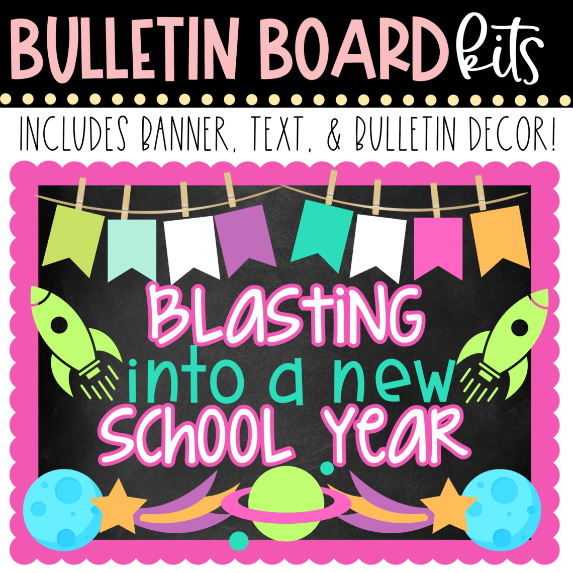 15+ Cute Back to School Bulletin Board Ideas - The Pretty Little Classroom